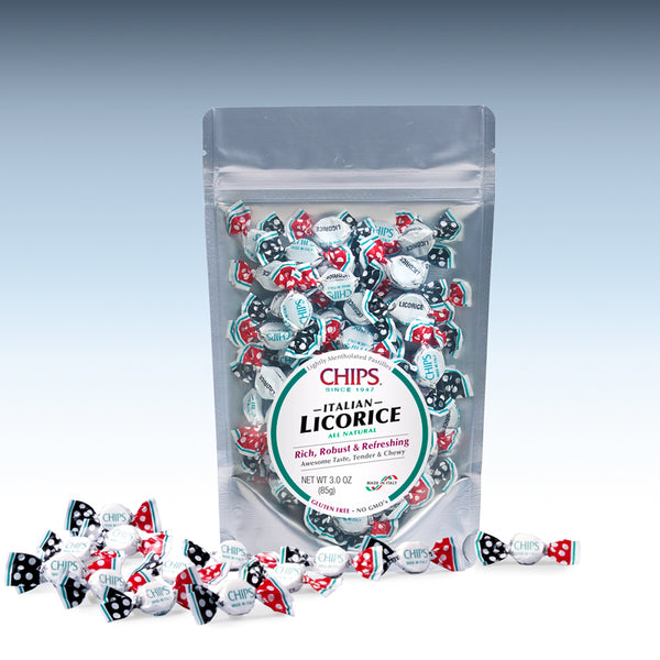 CHIPS® Italian Licorice | Lightly Mentholated Pastilles – Chipurnoi ...