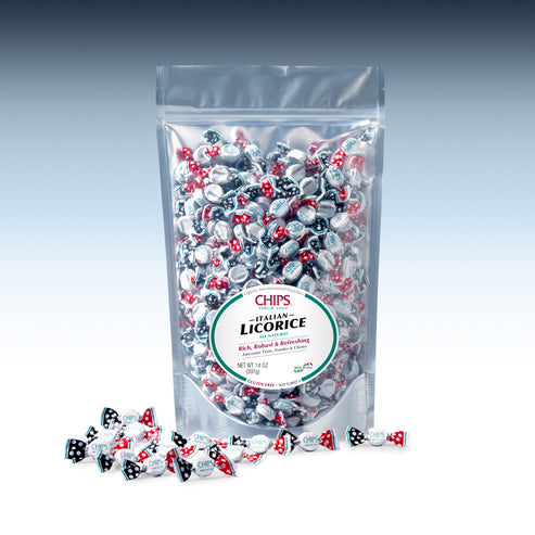 CHIPS® Italian Licorice | Lightly Mentholated Pastilles – Chipurnoi ...